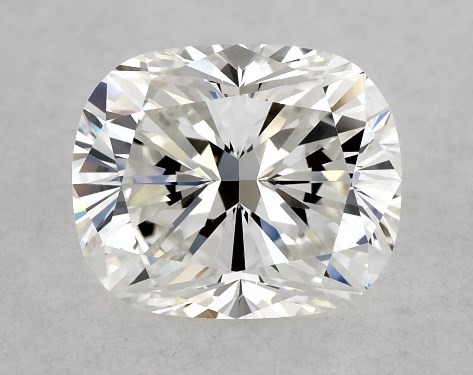 14K Rose Gold Cushion Outline Pavé Engagement Ring