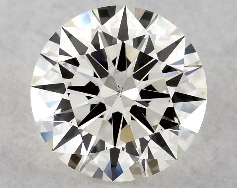 Platinum Flat Edged Diamond Solitaire Engagement Ring