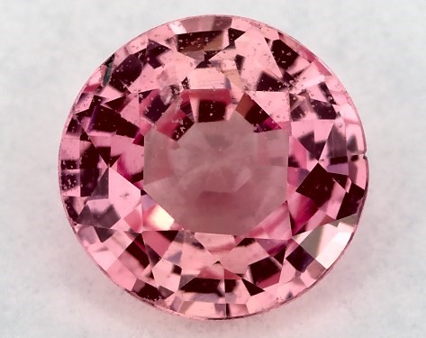 0.80 Carat Round Pink Sapphire