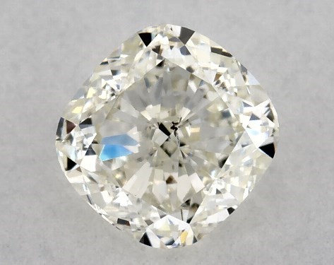 0.59 Carat K-SI2 Cushion Modified Cut Diamond Pavé Halo Cabled Diamond ...