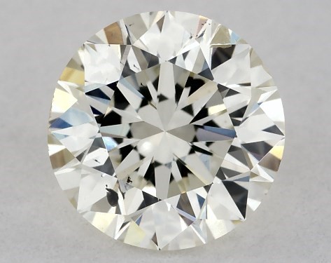 14K White Gold Beaded Open Span Diamond Engagement Ring