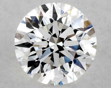 0.40 Carat D-VS2 Excellent Cut Round Diamond Double Prong Solitaire