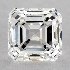 0.75 Carat asscher diamond