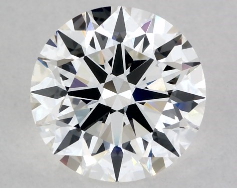 1.29 Carat F-IF Excellent Cut Round Diamond Petite Pavé Engagement Ring