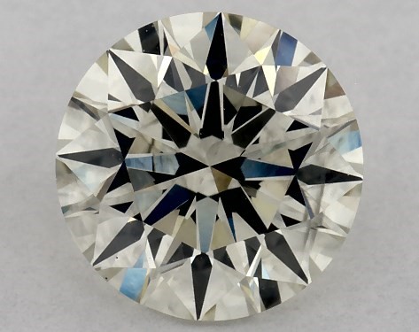 14K White Gold 2.2mm Pavé Diamond Engagement Ring