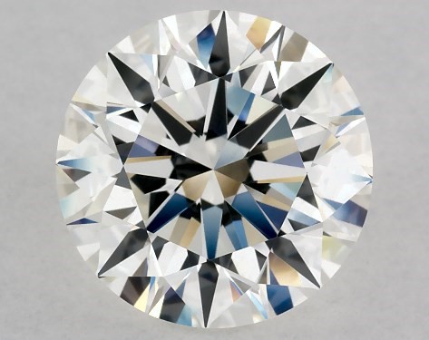 2.49 Carat I-VVS2 Excellent Cut Round Diamond Petite Pavé Cathedral ...