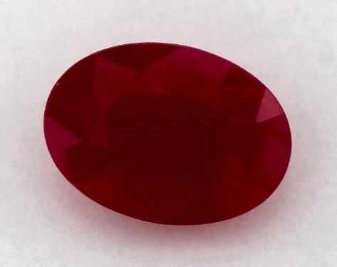 1.07 Carat Oval Natural Ruby-61110
