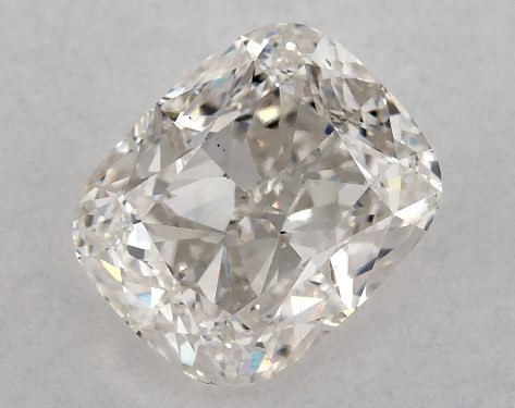 14K White Gold Embossed Diamond Engagement Ring