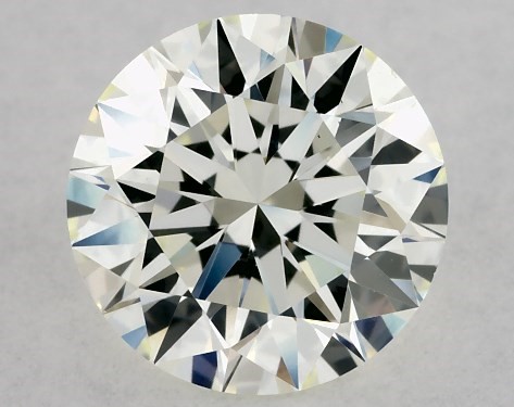 1.00 Carat I-VS1 Excellent Cut Round Diamond 2mm Knife Edge Solitaire ...