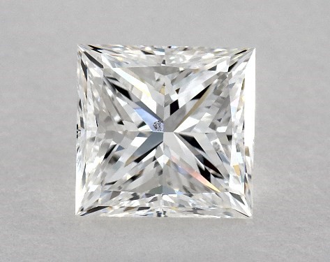 Platinum Petite Pavé Crown Diamond Engagement Ring