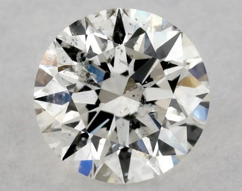 0.32 Carat I-I1 Excellent Cut Round Diamond Vintage Infinity Engagement ...