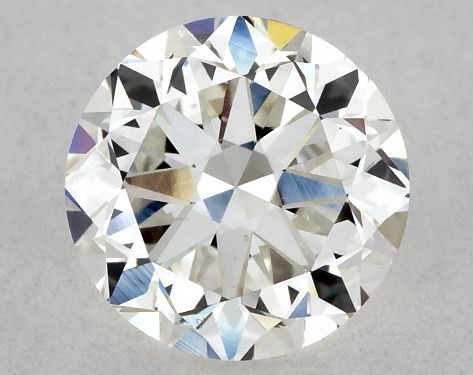 1.00 Carat G-VS2 Good Cut Round Diamond Bypass Engagement Ring