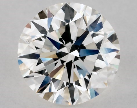 Platinum Open Split Shank Diamond Engagement Ring