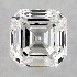 0.50 Carat asscher diamond