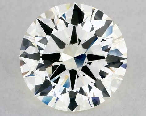 3.03 Carat M-VS2 Excellent Cut Round Diamond Presentation Solitaire ...