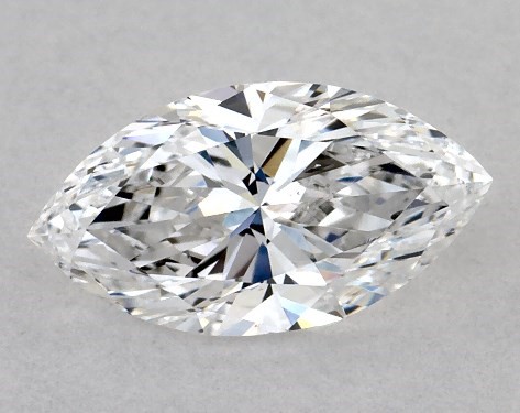 0.86 Carat E-SI1 Marquise Cut Diamond Antique Bezel and Pavé Set ...