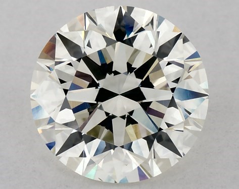 2.20 Carat K-VS2 Excellent Cut Round Diamond Presentation Solitaire ...