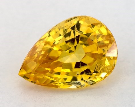 2.01 Carat Pear Yellow Sapphire-64913