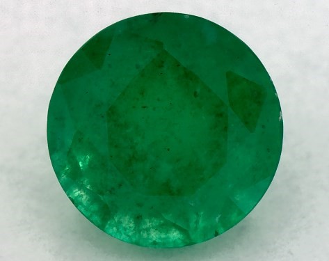 1.05 Carat Round Natural Green Emerald-67397