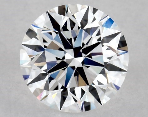 1.30 Carat D-IF Excellent Cut Round Diamond Six Prong Knife Edged ...