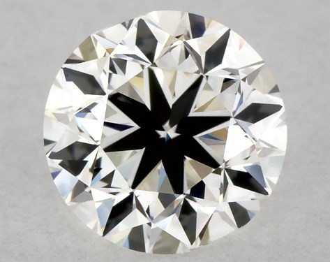 0.93 Carat I-VVS2 Very Good Cut Round Diamond Thin Channel Set Round ...