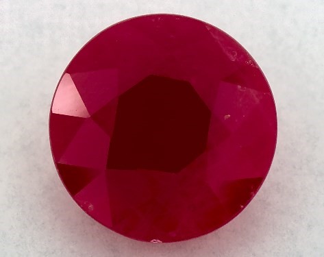 1.96 Carat Round Ruby