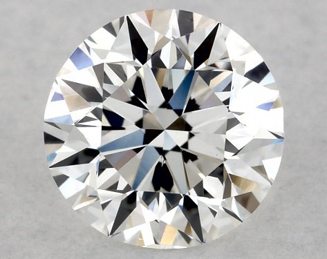 0.80 Carat F-VS1 Excellent Cut Round Diamond Presentation Solitaire ...