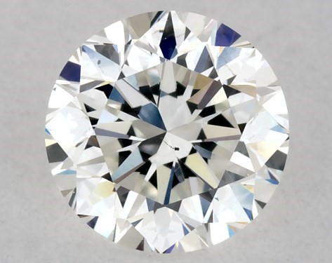 1.30 Carat F-VS2 Very Good Cut Round Diamond Thin Channel Set Princess ...