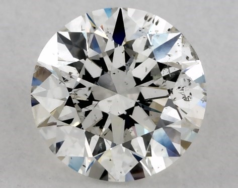 14K White Gold 2.2mm Pavé Diamond Engagement Ring