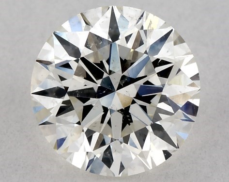 1.13 Carat I-SI1 Excellent Cut Round Diamond 2mm Comfort Fit Solitaire ...