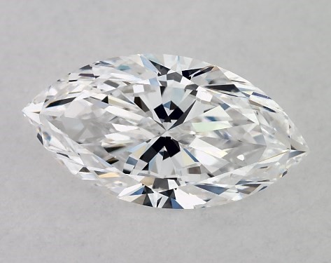 0.75 Carat D-IF Marquise Cut Diamond Etched Profile Solitaire ...