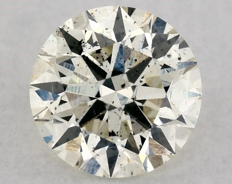 0.70 Carat L-SI2 Excellent Cut Round Diamond Presentation Solitaire ...
