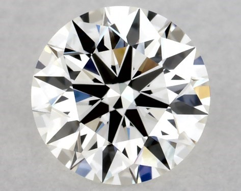 Platinum Classic Round Shape Three Stone Engagement Ring