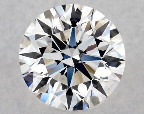 14K Rose Gold Classic Round Shape Three Stone Engagement Ring