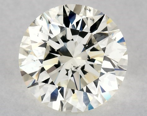 14K White Gold Tapered Six Prong Diamond Engagement Ring