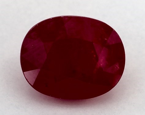 3.02 Carat Oval Natural Ruby-71315