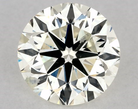 14K White Gold Common Prong Six Round Diamond Engagement Ring