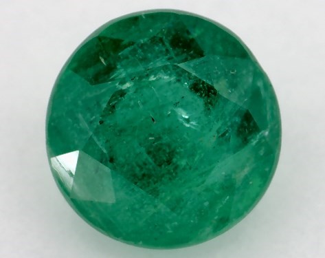 1.66 Carat Round Natural Green Emerald-71932