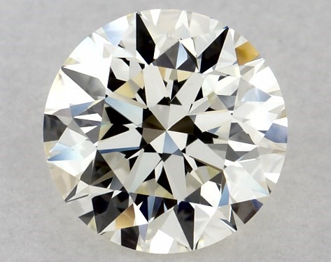 18K Yellow Gold Tapered Six Prong Diamond Engagement Ring