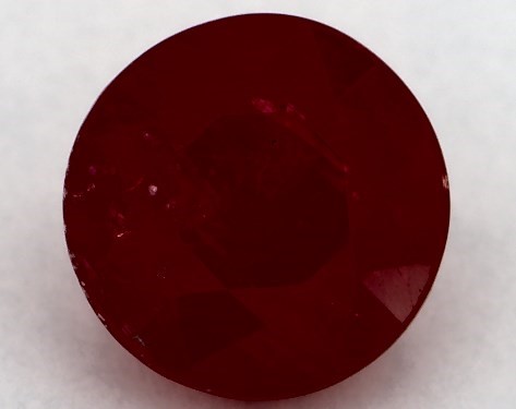 1.87 Carat Round Ruby