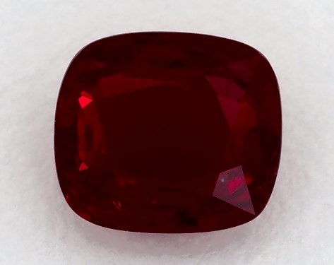 1.56 Carat Cushion Natural Ruby-73090