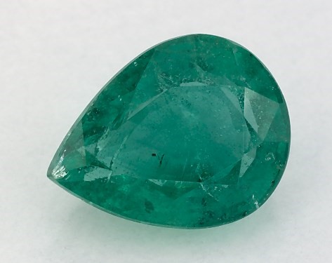 1.95 Carat Pear Natural Green Emerald-74781