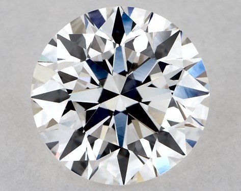 Platinum Flat Edged Diamond Solitaire Engagement Ring