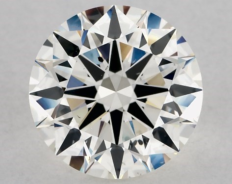 4.02 Carat J-SI1 Excellent Cut Round Diamond-19207762