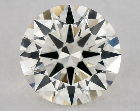 Platinum Half Bezel Diamond Engagement Ring
