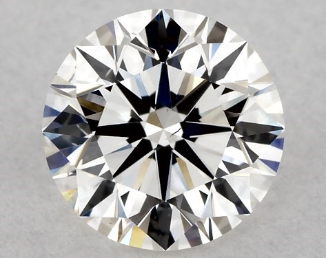 14K White Gold Common Prong Six Round Diamond Engagement Ring