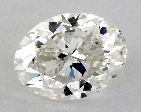 14K White Gold Vintage Round Diamond and Marquise Sapphire Engagement Ring