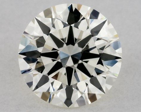 14K Rose Gold Tapered Half Bezel Engagement Ring