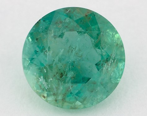 1.49 Carat Round Natural Green Emerald-79129