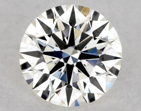 14K White Gold Engraved Princess Shaped Diamond Engagement Ring